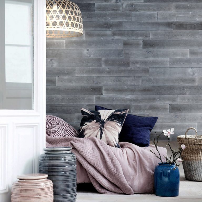 Plus Timber | Pebble Brown Peel and Stick Boards | Real Wood Planks UK